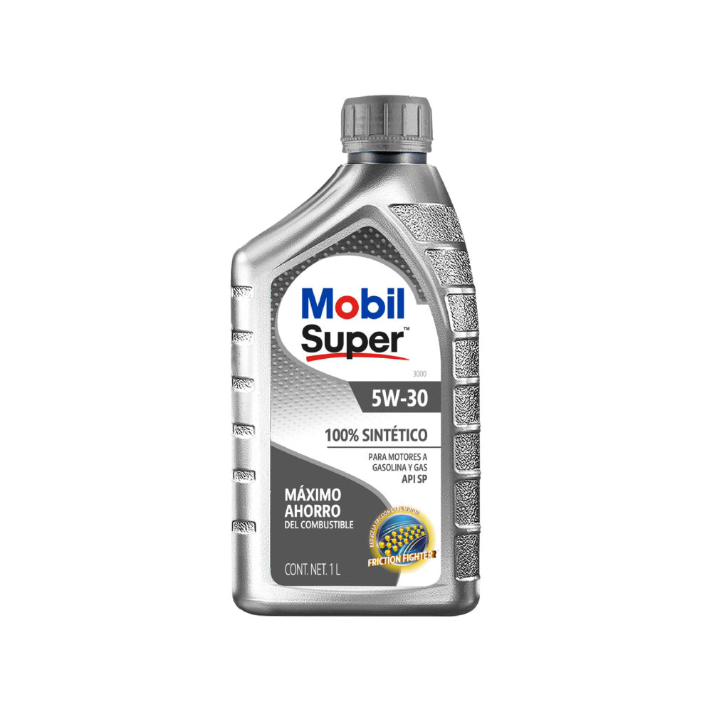 Aceite de motor Mobil Super 100% SINTÉTICO 5W-30 - 1L